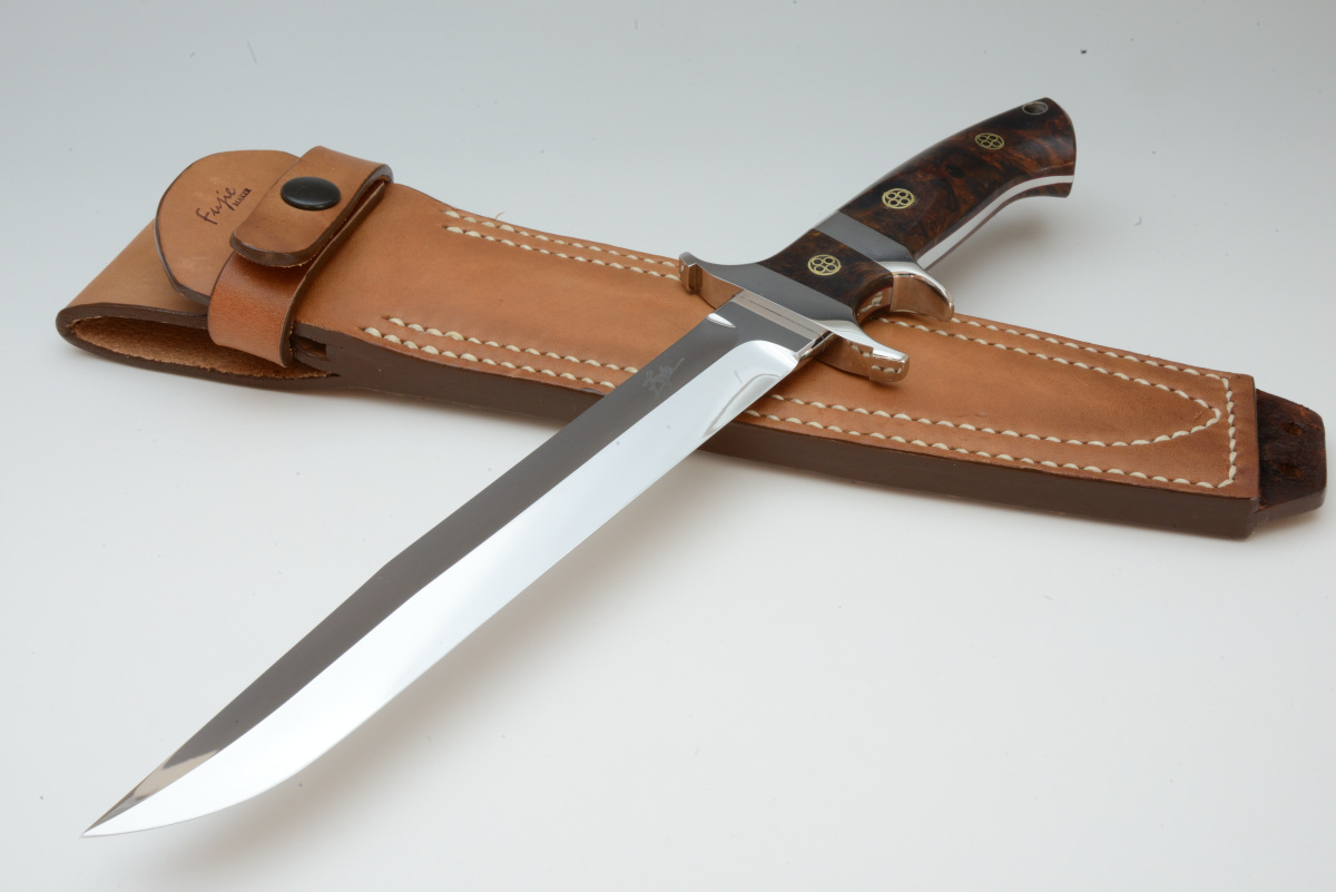 8″ Sub-Hilt Fighter, Custom (#391) | Fujie-Knives